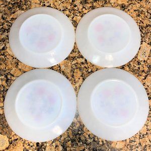 Termocrisa | Dining | Vintage Termocrisa Milk Glass Set Of 4 Floral ...